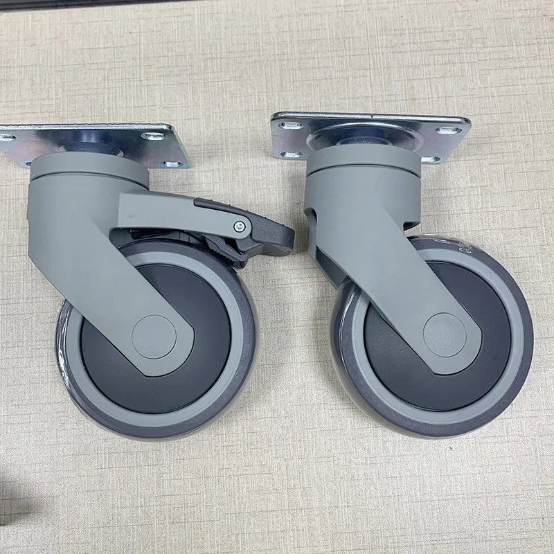 Swivel Hospital Bed Wheels Caster 4 Inch 100mm Medical Castor - Buy ...