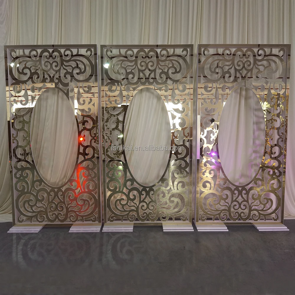 Stunning Design Acrylic Wedding Backdrops Rectangle Decoration for ...