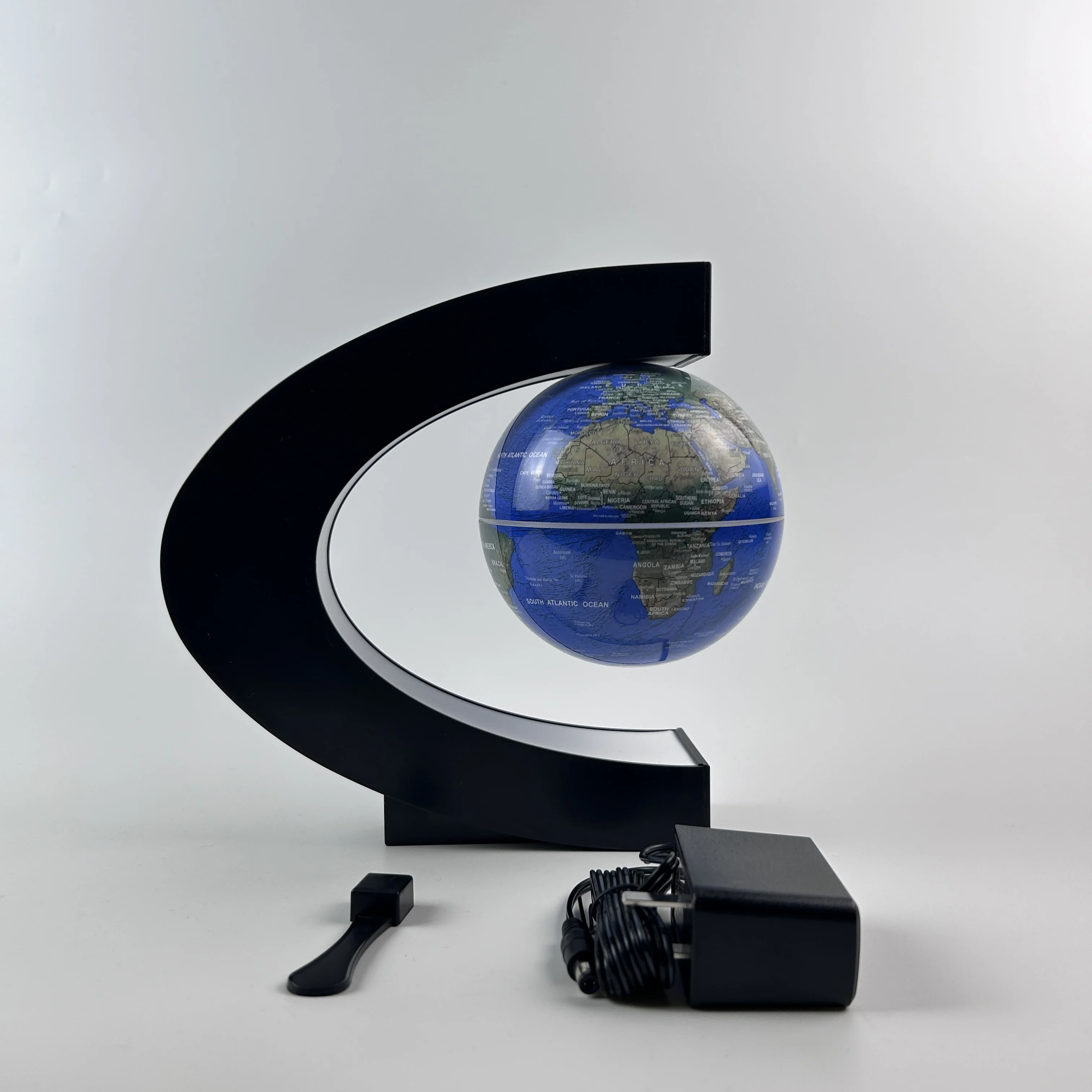 Manufacturer Magnetic Levitation Floating Globe 4 Inches C Shape Midair ...
