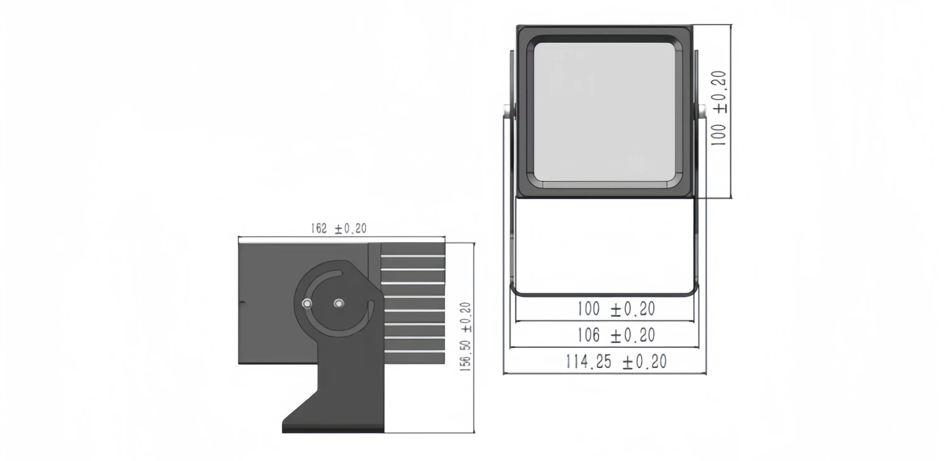 Maxtree LED Safety Projectors for Warehouse Pedestrian Lanes