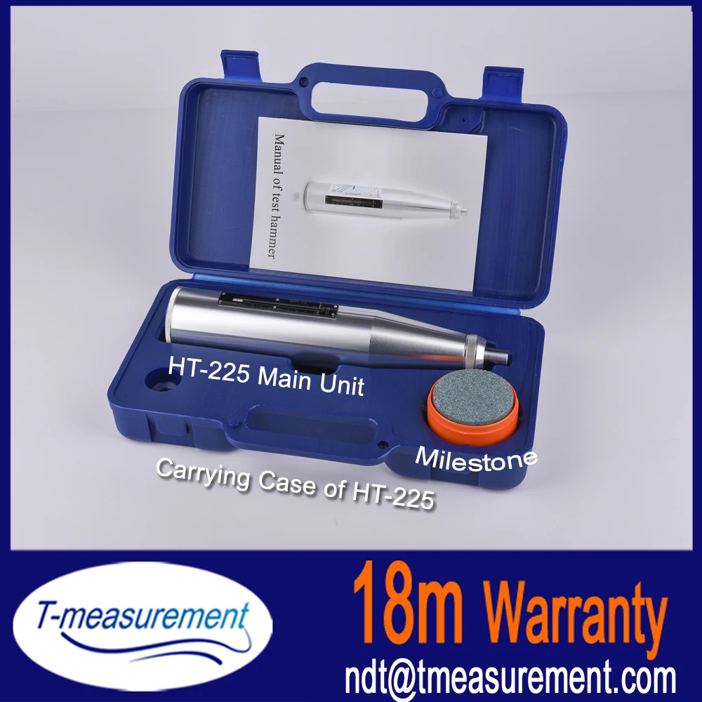 T-measurement Sclerometer Concrete Ht-225 Factory Price Rebound Tester ...