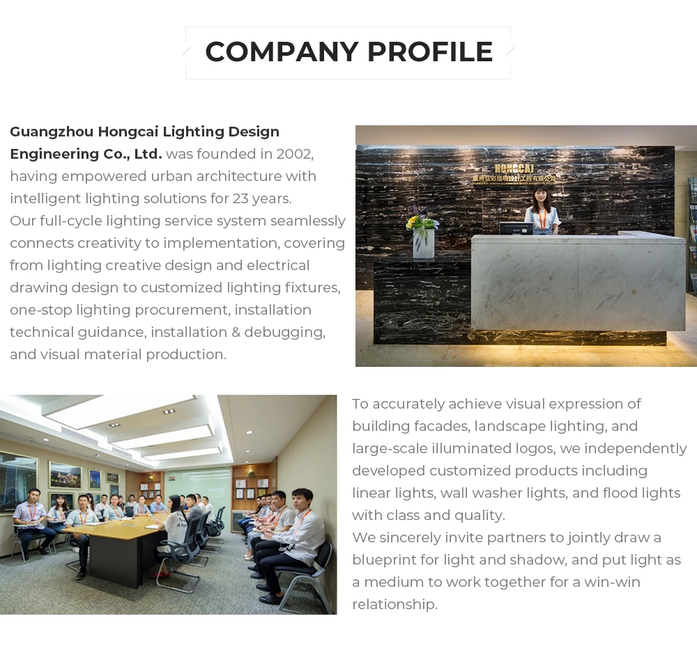 Modern Custom Lighting Outdoor Waterproof Lamp IP66 Embedded Linear LED ...