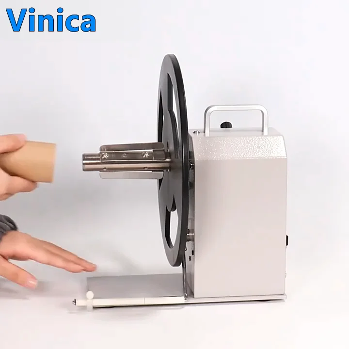 Vinica Table Top Q6 Label Rewinding Machine Automatic Label Sticker ...