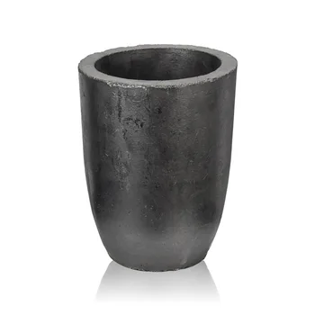 Isostatic Pressure Graphite Crucible With Arc Bottom And Flat Bottom ...