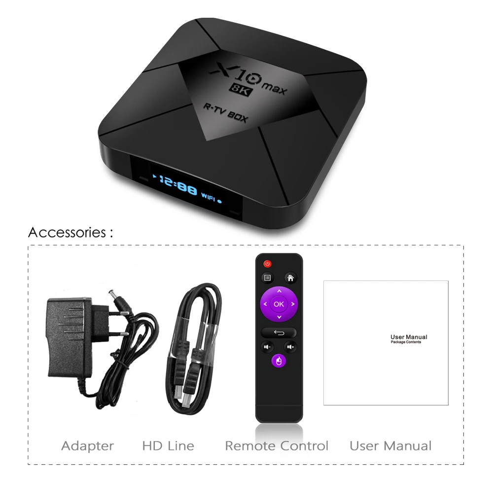 Ott Tv Box Chip Nuevo Amlogic S905x3 Quad Core Android 9 4gb Ram 32gb ...