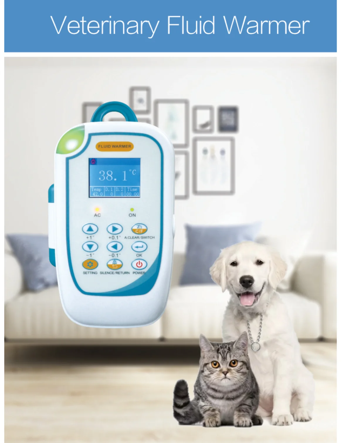 Veterinary Instrument Ce Veterinary Blood And Infusion Fluid Warmer ...