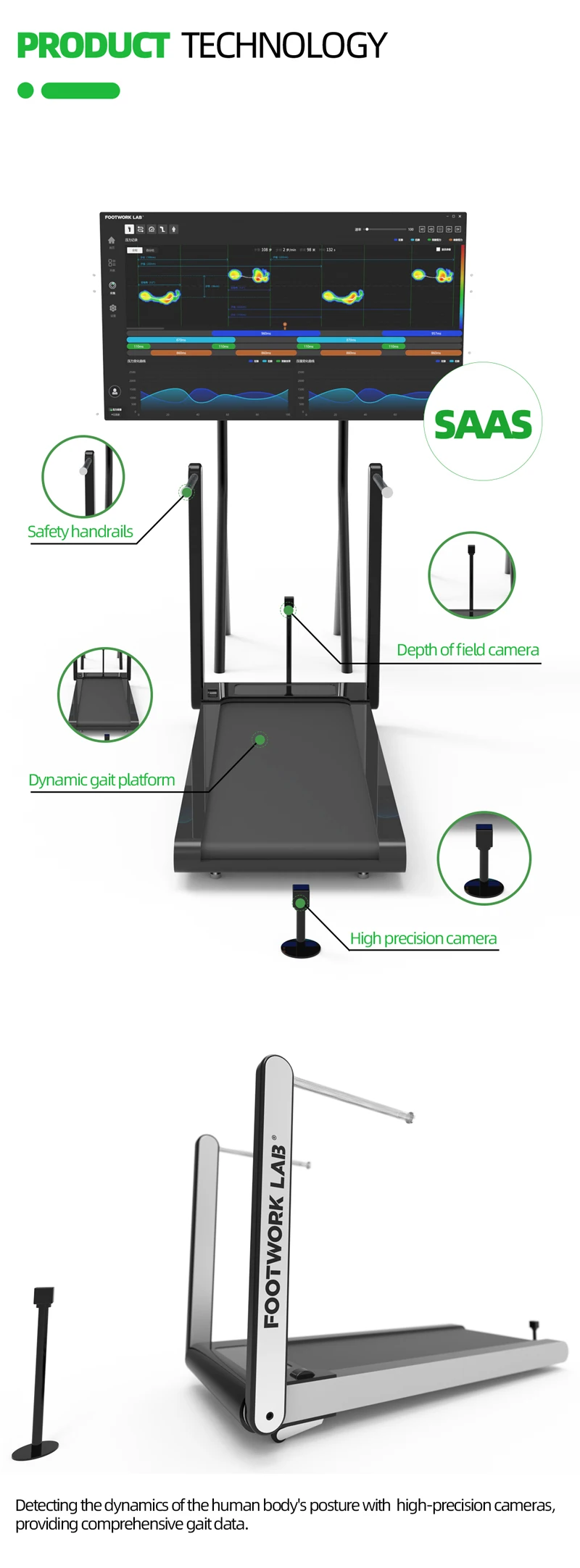 Top Quality Foot Gait Analysis Platform Gait Physical Therapy ...