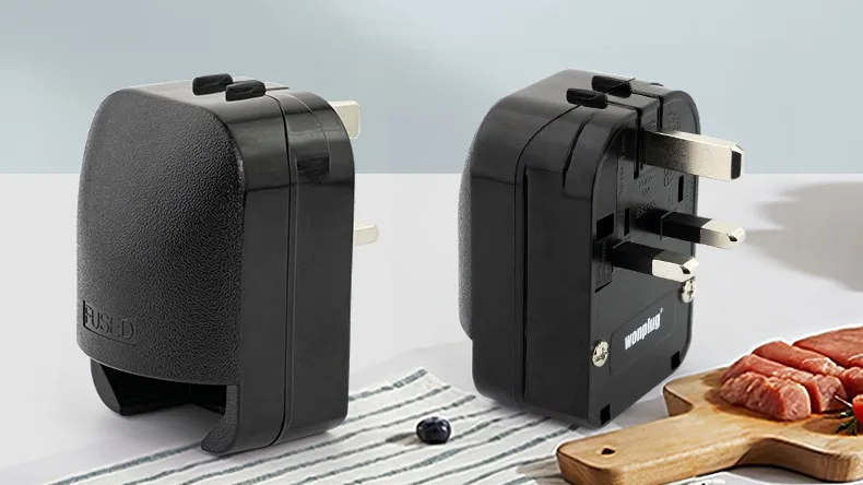 Wonplug New Product 2024 Ukca Approved Scp Eu Schuko Uk Travel Adapter ...