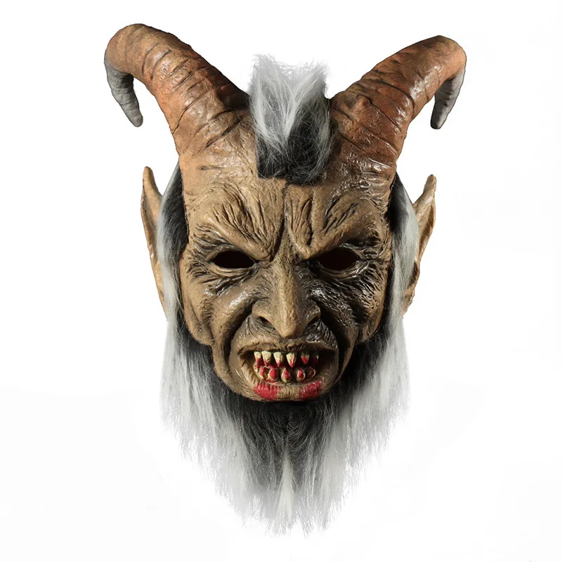 Lucifer Face Mask Devil Cosplay Masks Anime Mascaras Halloween Demon ...