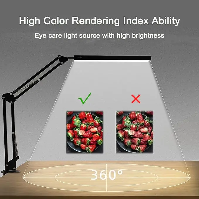 Docking Station With Extension Student Low Glare Desk Yellow Lights ...