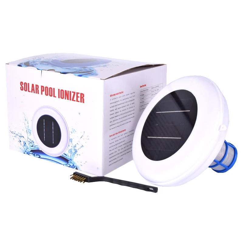 Professional Floating Solar Ionizer For In-ground Swimming Pool Solar ...