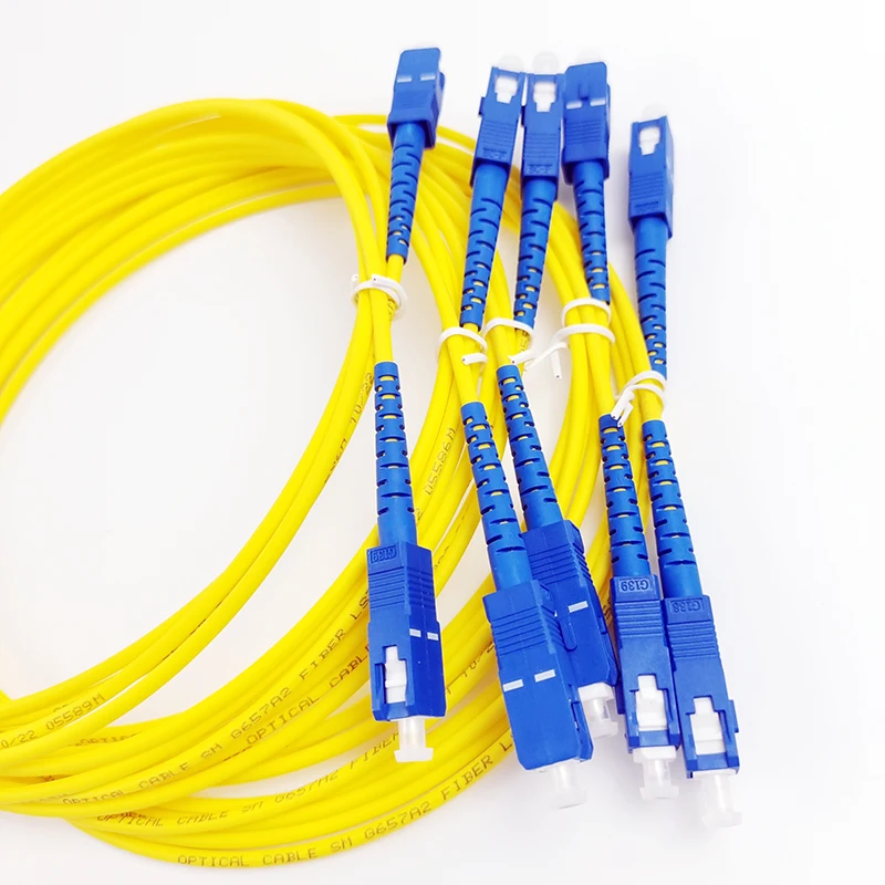 Single Mode Fiber Optic Patch Cord G652d Lszh Patch Cable 1 2 3 Meter ...