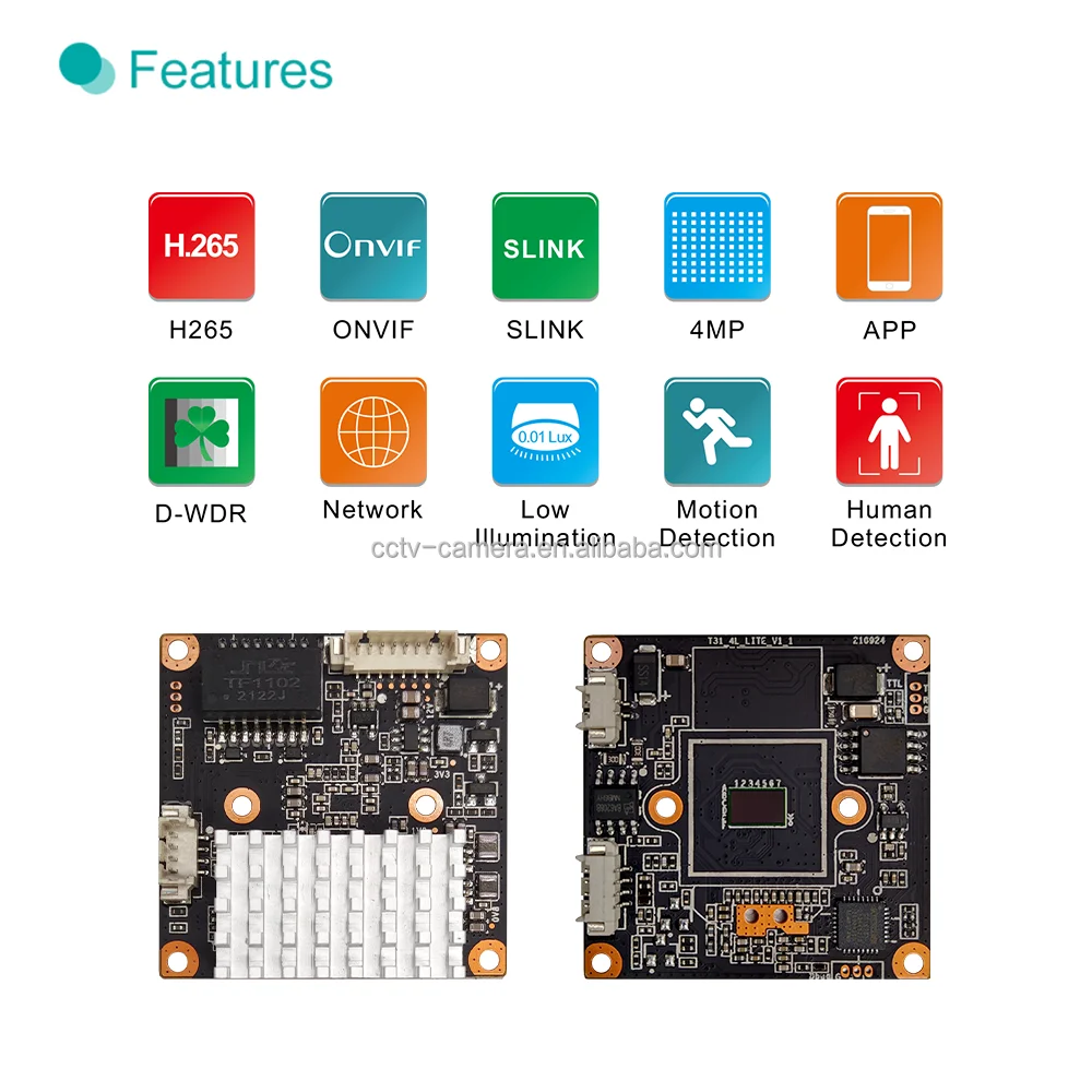 Best IP Camera PCB Factory - ENZ CCTV Z54 IP Camera