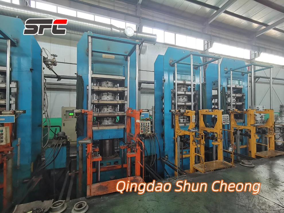 SFC Uniform Heating Industrial Tire Vulcanization Machine Solid Tire ...