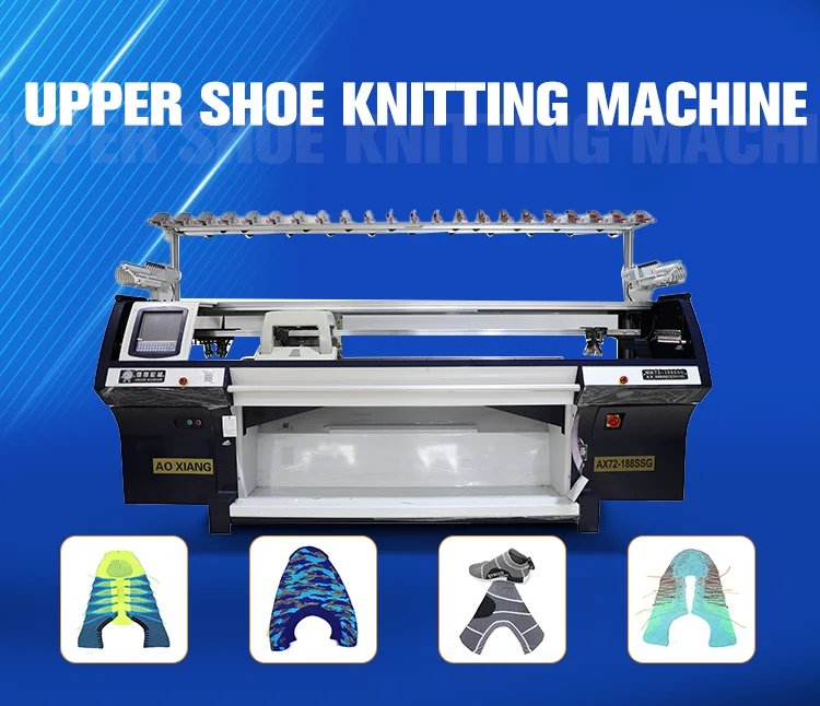 Professional Suppliers Double System Crochet Automatic Vamp Shoe Upper ...