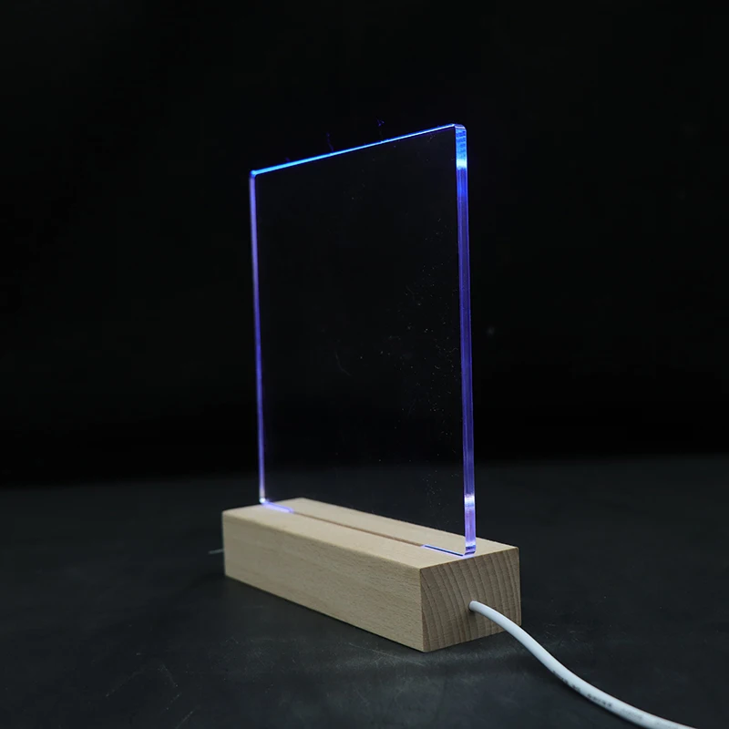3D RGB DIY LED Acrylic Lamp - Modern Night Light