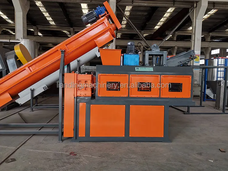 Plastic Film Screw Press Dewatering And Squeezing Machine Squeeze ...