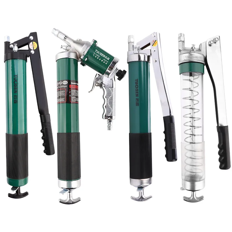 Hand Grease Gun Transparent 12 Customize OEM Service Steel Pipe ...