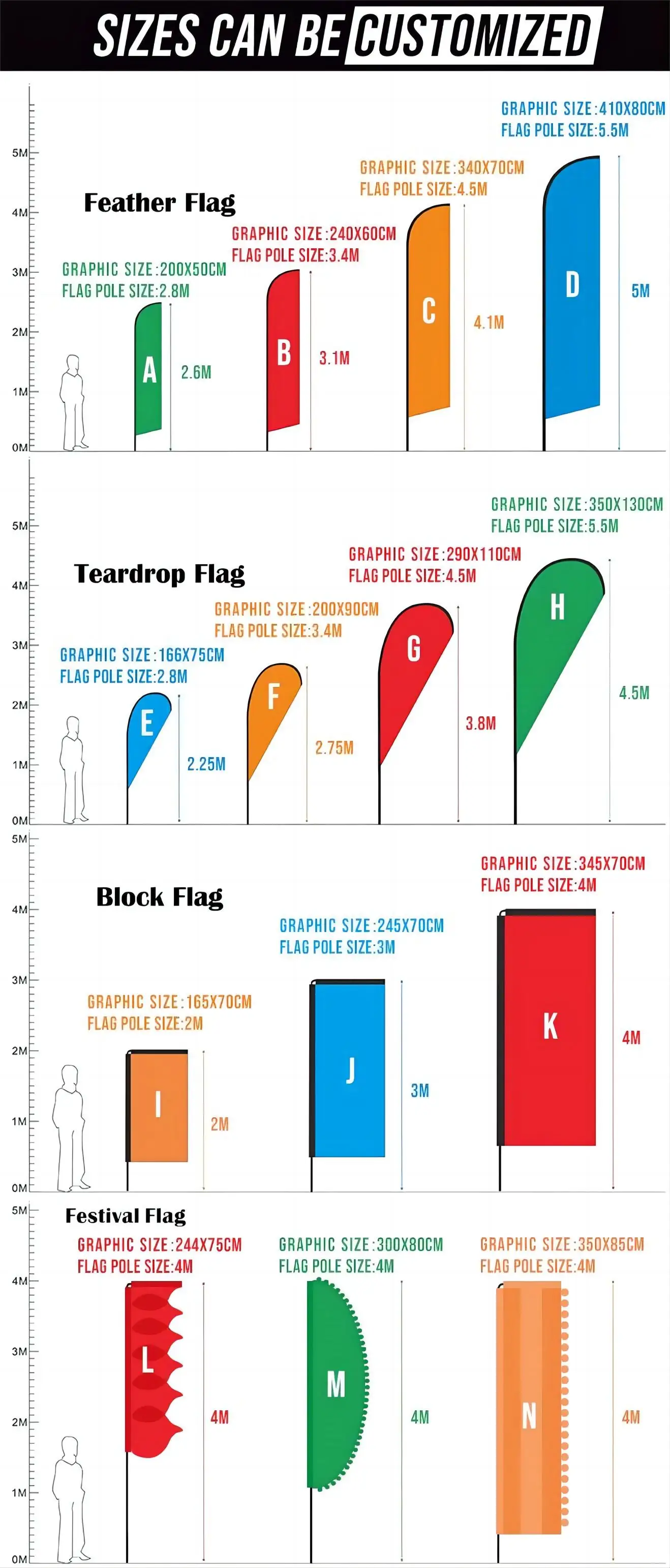 Flying Style Outdoor Advertising Beach Flag Small Feather Flag Custom ...