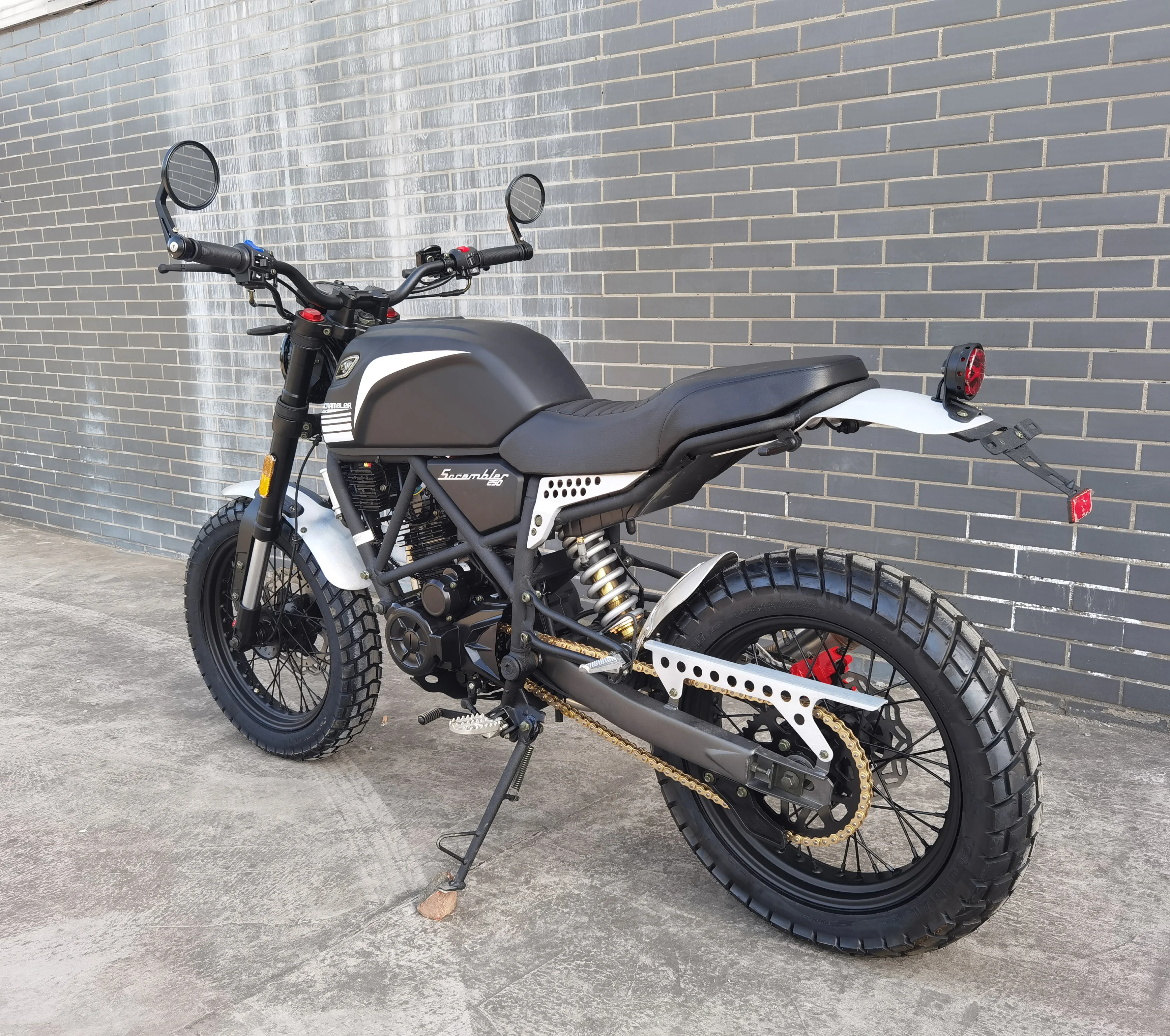 Fuego Scrambler 125CC-300CC: Versatile Vintage Motorcycle with PZ30 ...