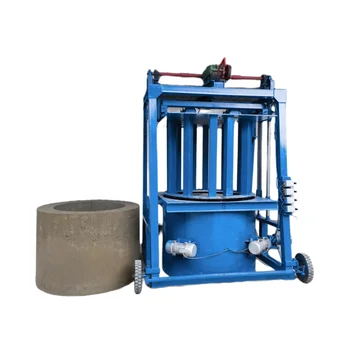 Precast Concrete Inspection Manhole Molding Machine Produces Cement ...