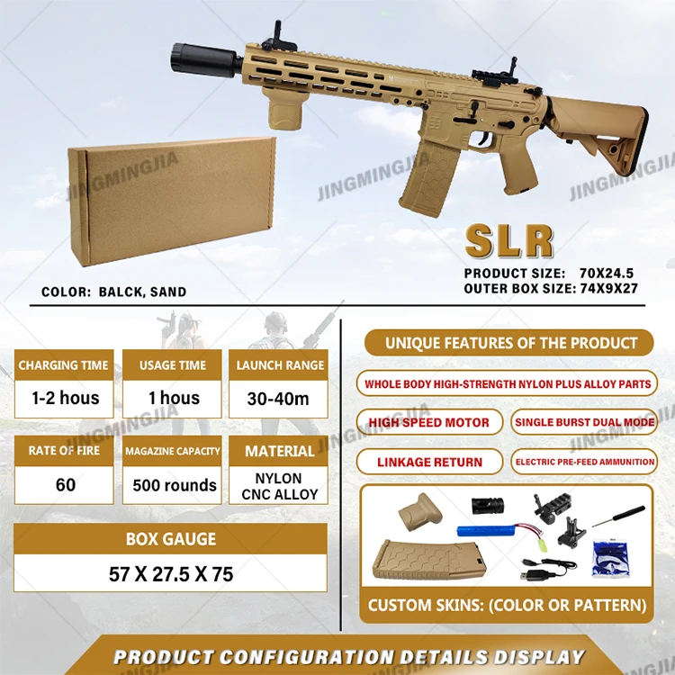 Nylon Mp5 M4a1 Uzi Water Gel Ball Gun Pistola De Hidrogel Metal ...