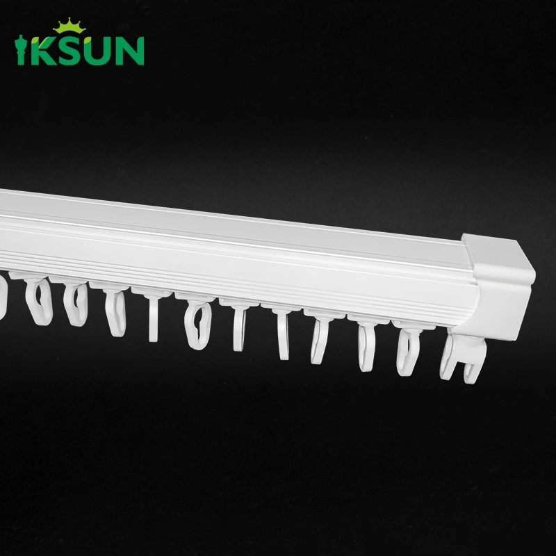 Iksun Wholesale High Quality Heavy Duty Ripple Wave Curtains Rails ...