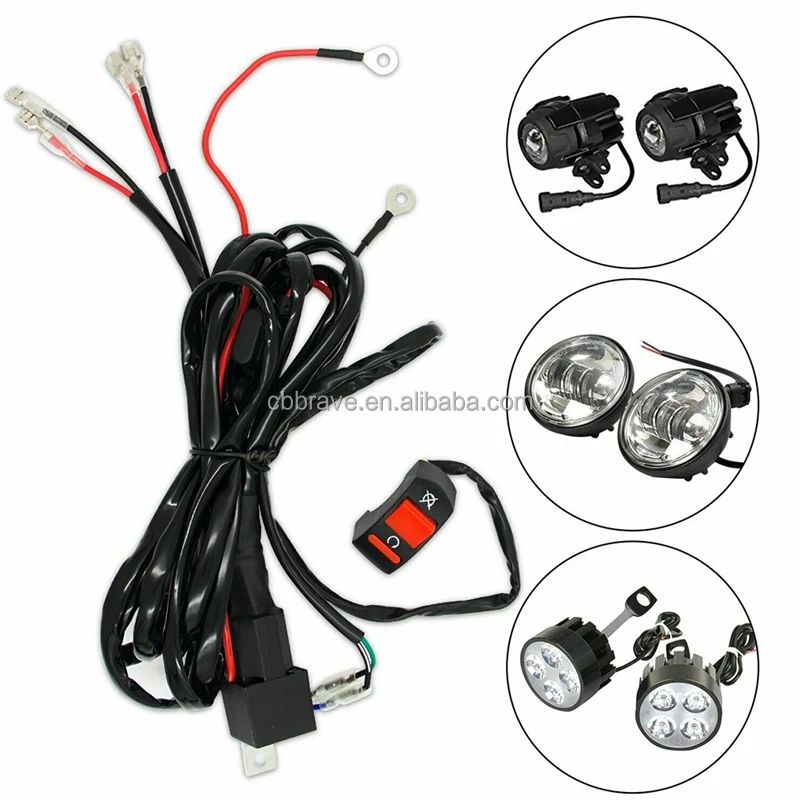 Motorcycle LED Headlight Transfer Switch 12V 40A Relay Motorcycle ...