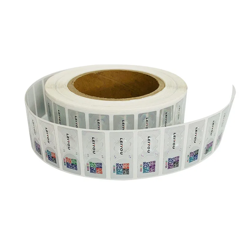 Customized 3D Anti-Counterfeit QR Code Hologram Stickers