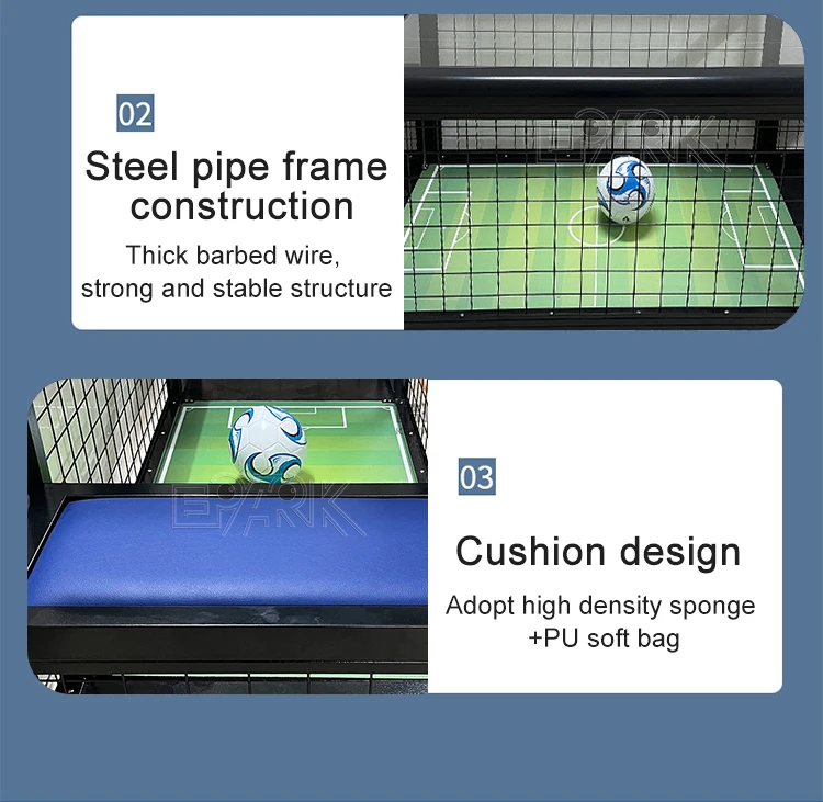 Kids Entertainment Zone: 4ft Under Table Football Game Machine for ...