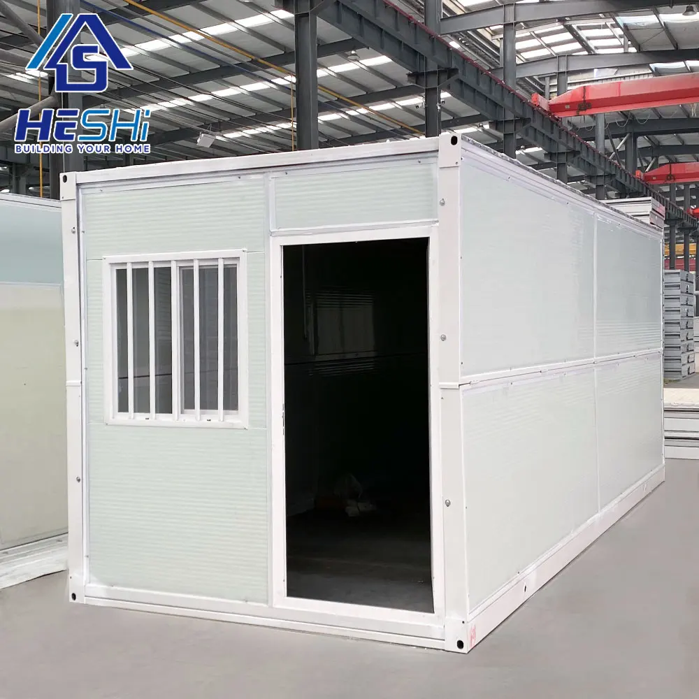 Custom Steel Structure Prefab Folding Container House Security ...