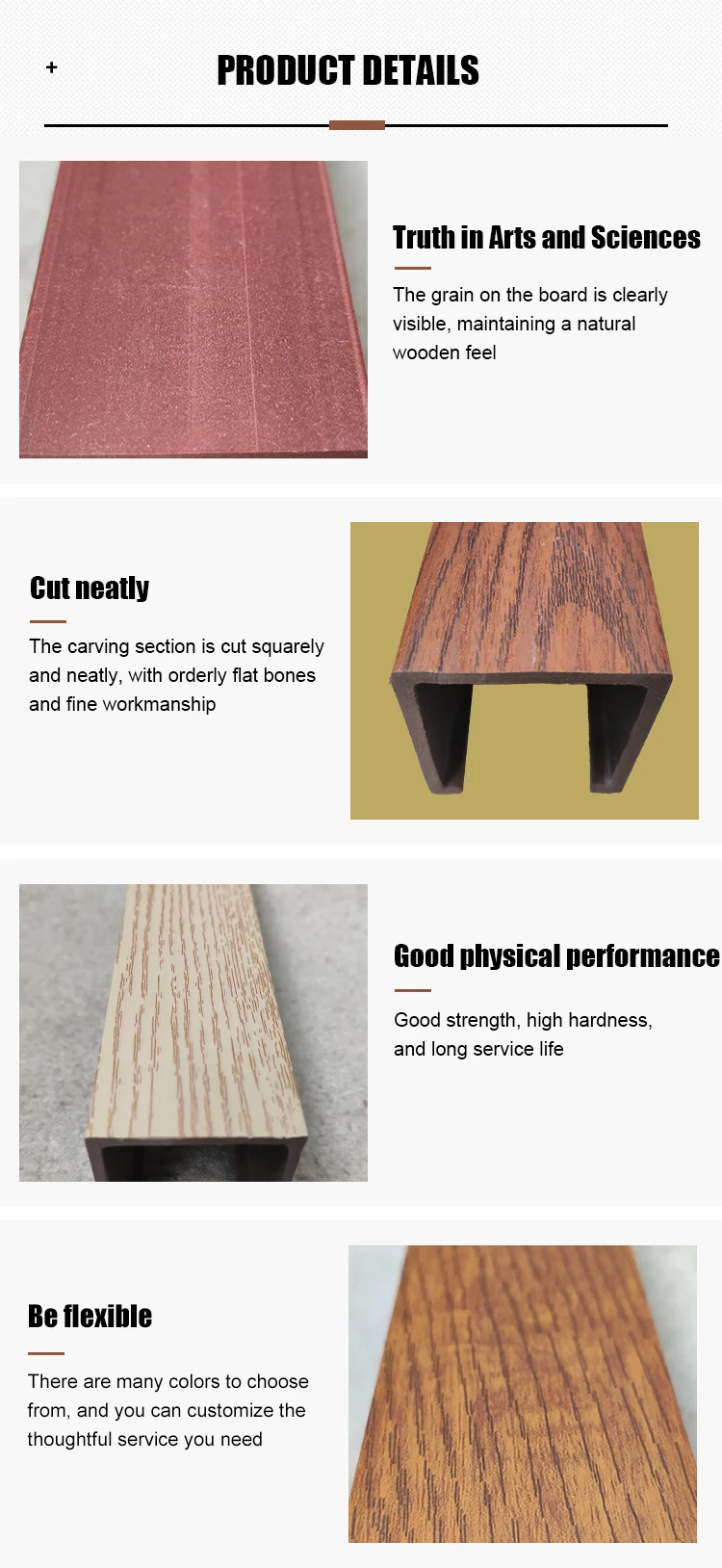 Simple Design Indoor Wpc Celling Moisture Proof Wpc Ceiling Panel For ...