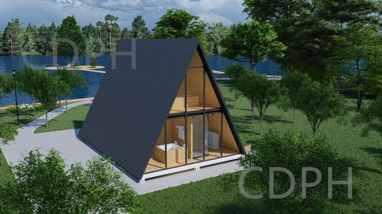 Triangle House - Luxury Prefab Container Homes for Hotels