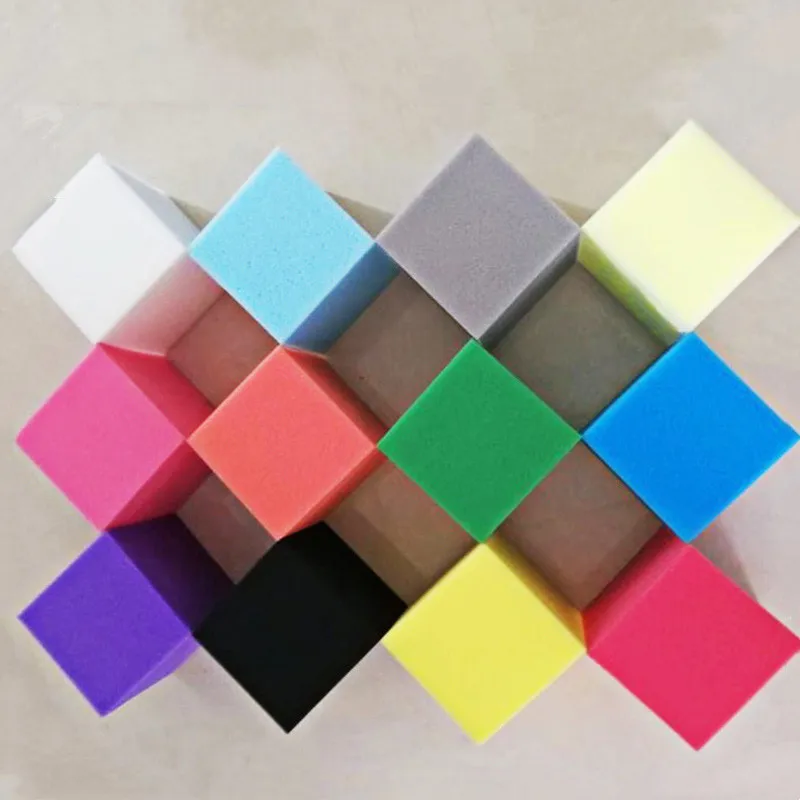 Custom Color Foam Pit Blocks Cover Trampoline Sponge Foam Block Kid Toy ...