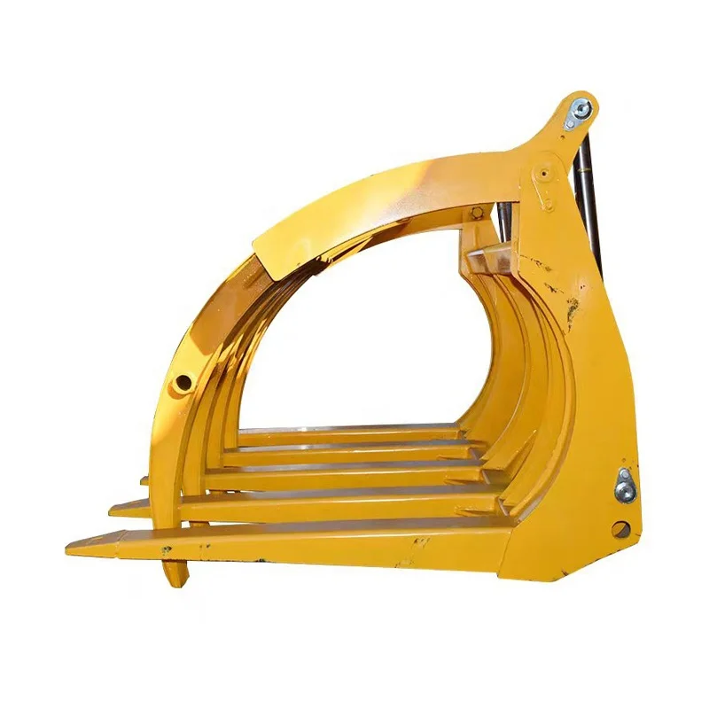 Forklift Attachment Accessories Rotating Log Grapple Log Forks Grasp ...