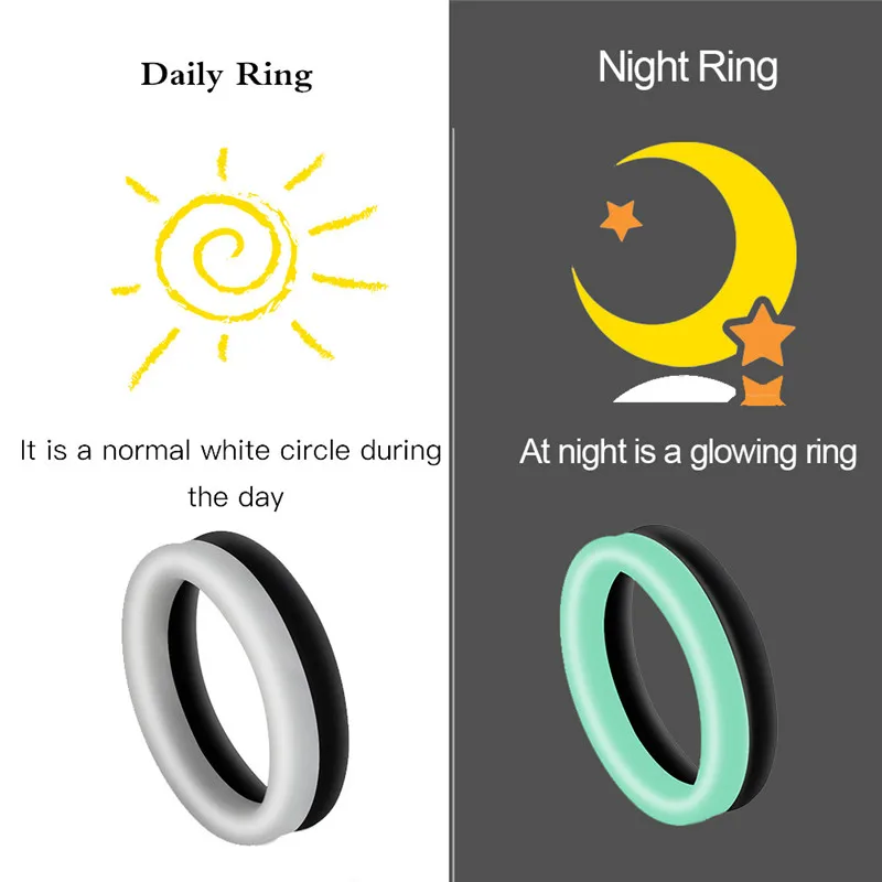 Alibaba.com: Glow in dark silicone penis ring, 35mm diameter for men's ...