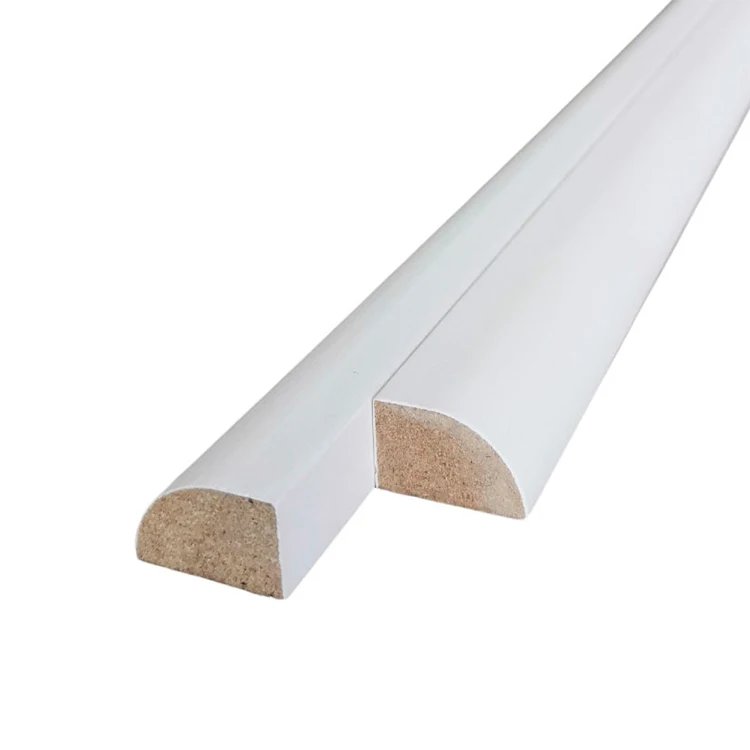 White Primed Mdf 1/4 Quarter Round Molding - Buy Quarter Round,Mdf ...