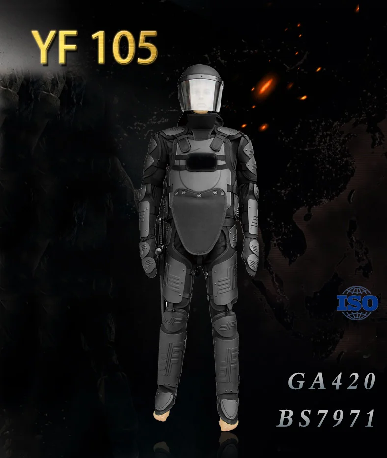 Safety Security Riot Gear Full Body Protector Riot Suit Protection Riot ...