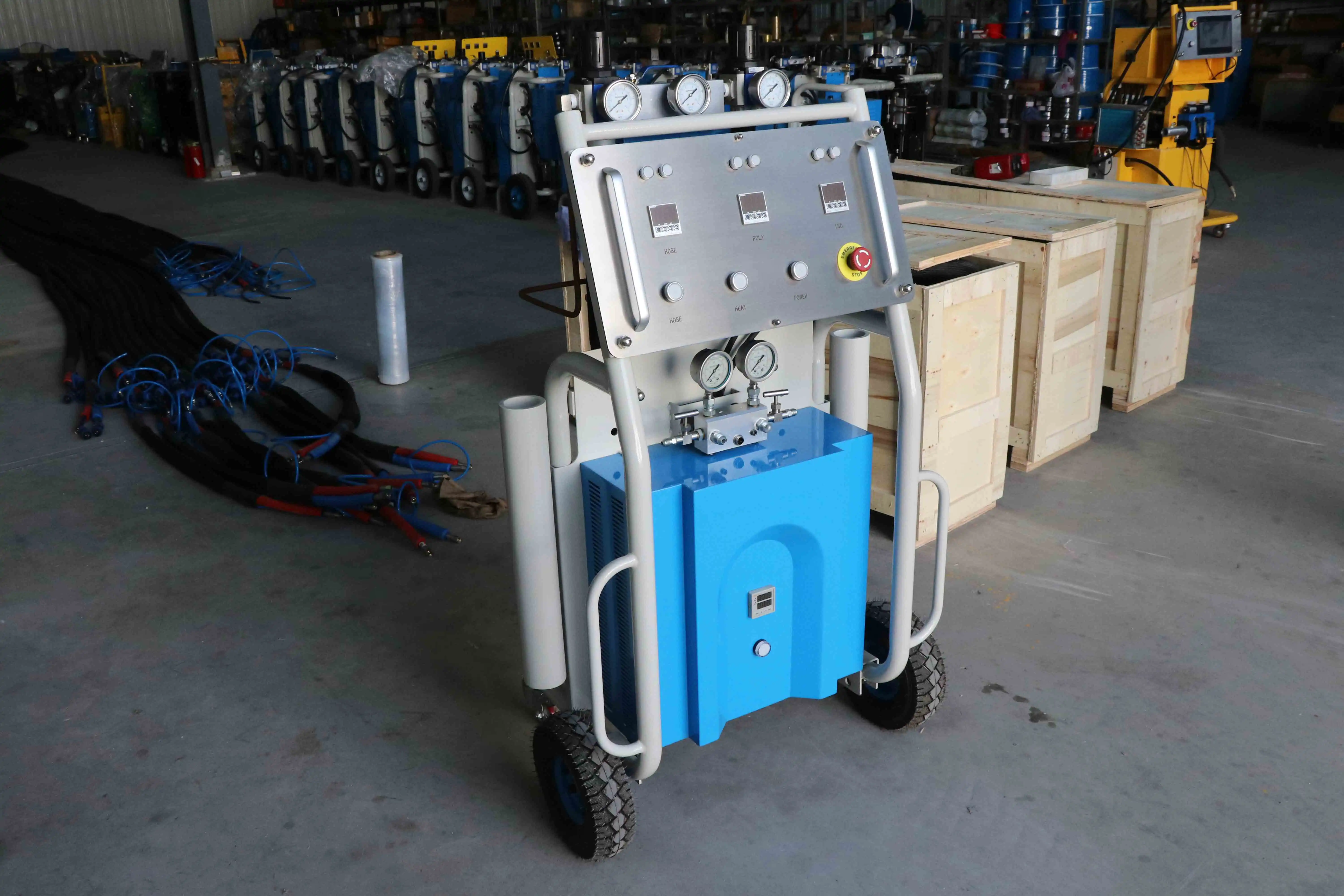 High Quality Portable Foaming Reactor Pu Foam Spray Machine - Buy Spray ...