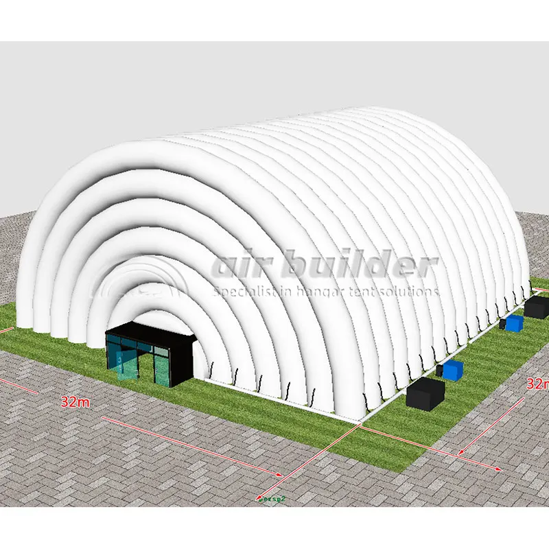 Evolution Dome Inflatable PVC Tarpaulin Waterproof Weather Resistant ...