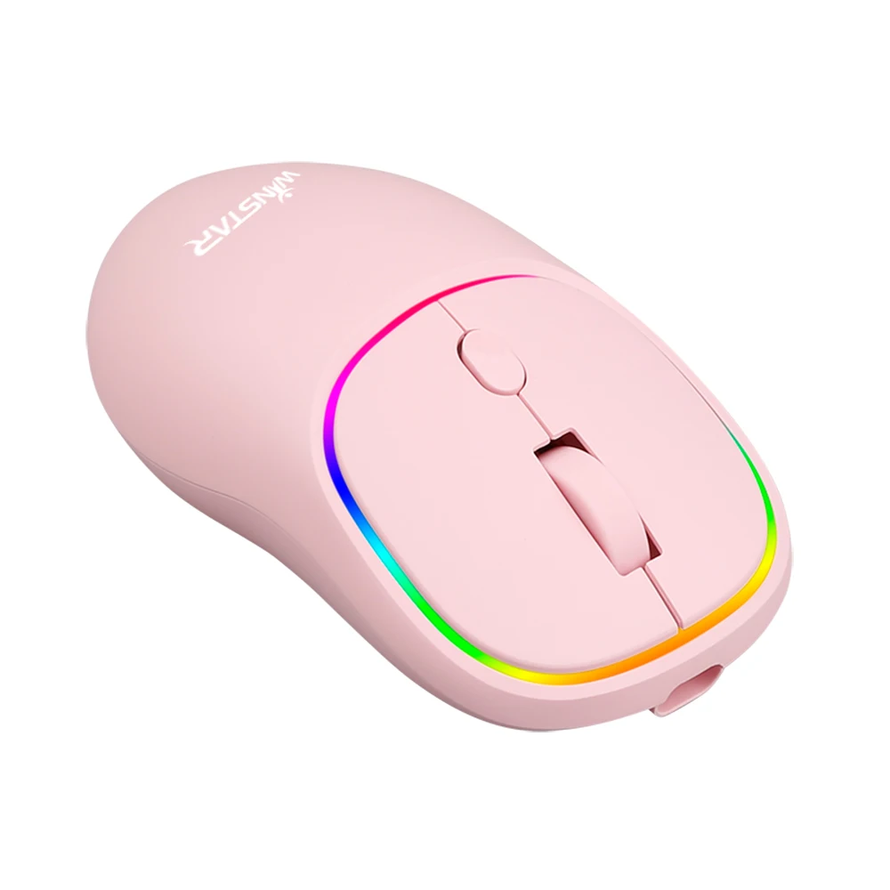 Razeak Wireless Mouse Bt Rgb Rechargeable Mouse Wireless Computer Led ...