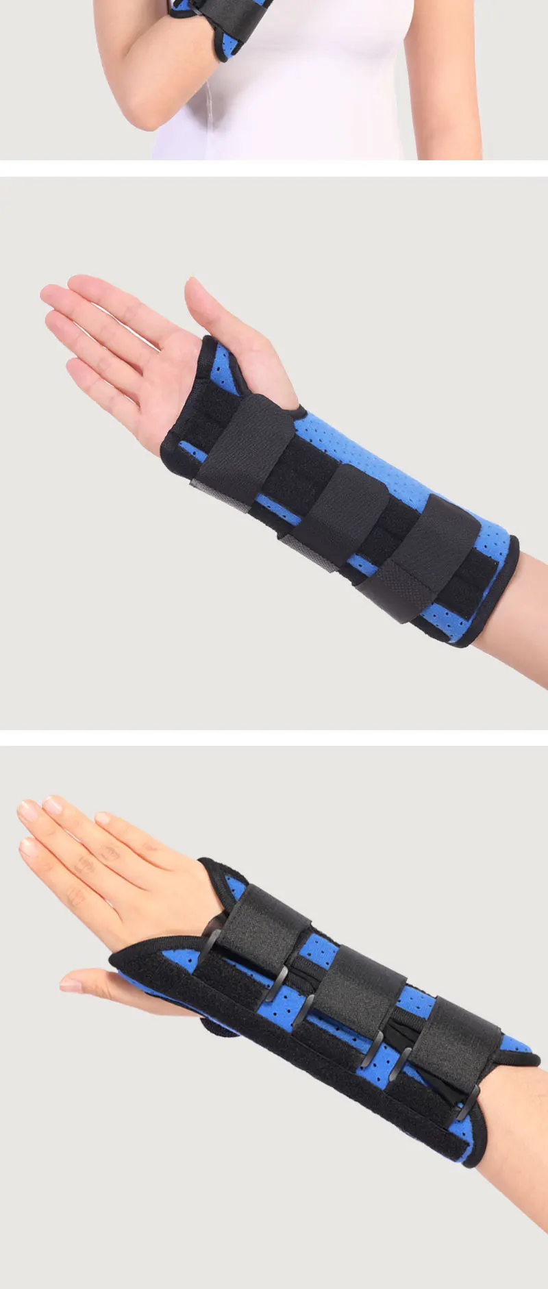 Wrist Brace Custom Carpal Tunnel Splint Fracture Support Thumb Wrist ...
