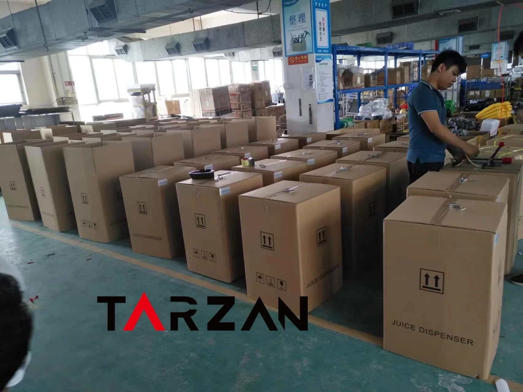 Juice Beverage Dispenser Machine - TARZAN Commercial Juice Dispenser