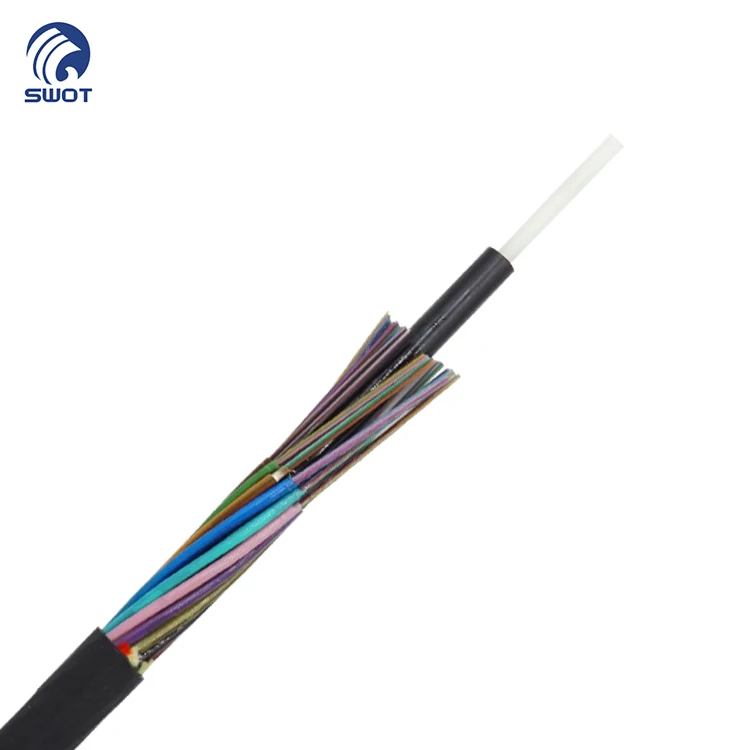 microduct fiber optic cable 96 Core Single Mode Small Diameter Air ...
