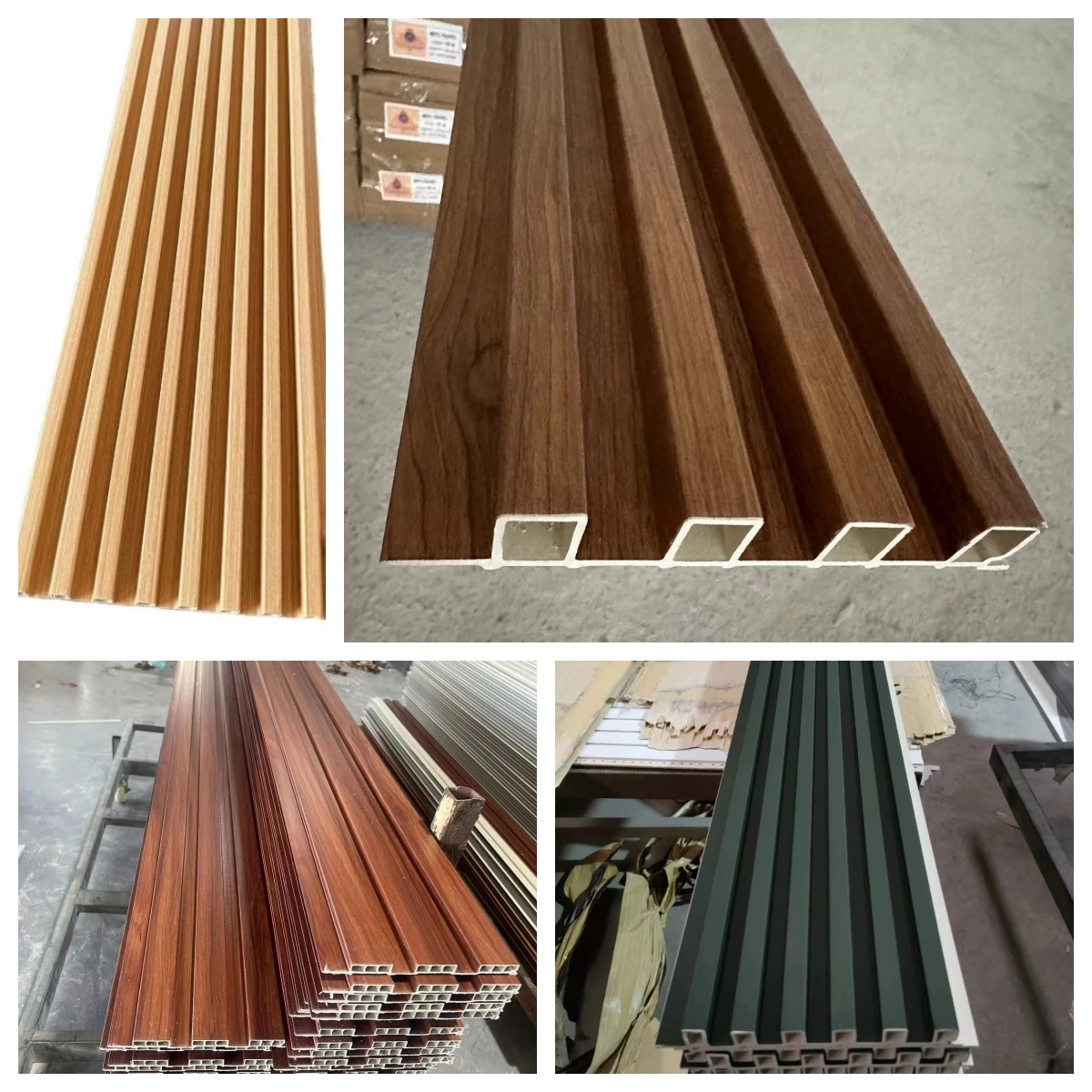 3d Interior Wooden Fluted Wpc Uv Decor Wall Panel Living Room Marble ...