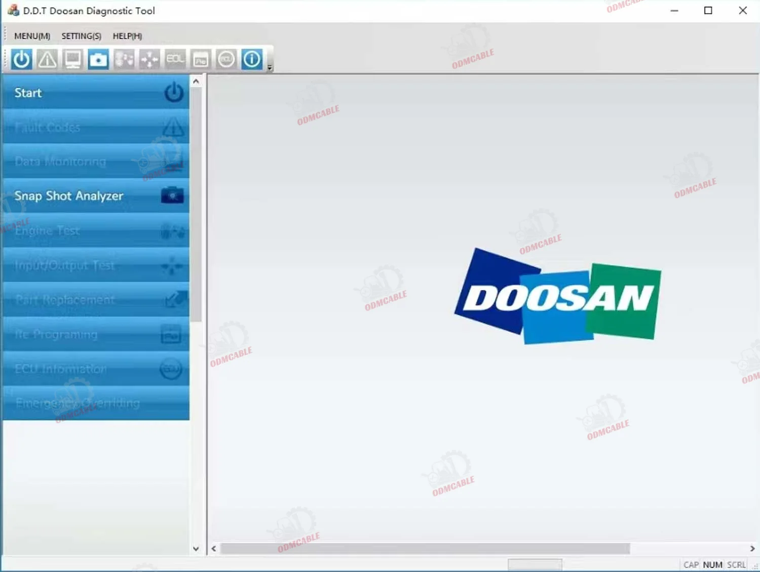 Doosan Diagnostic Kit - Efficient Diesel Engine Analysis