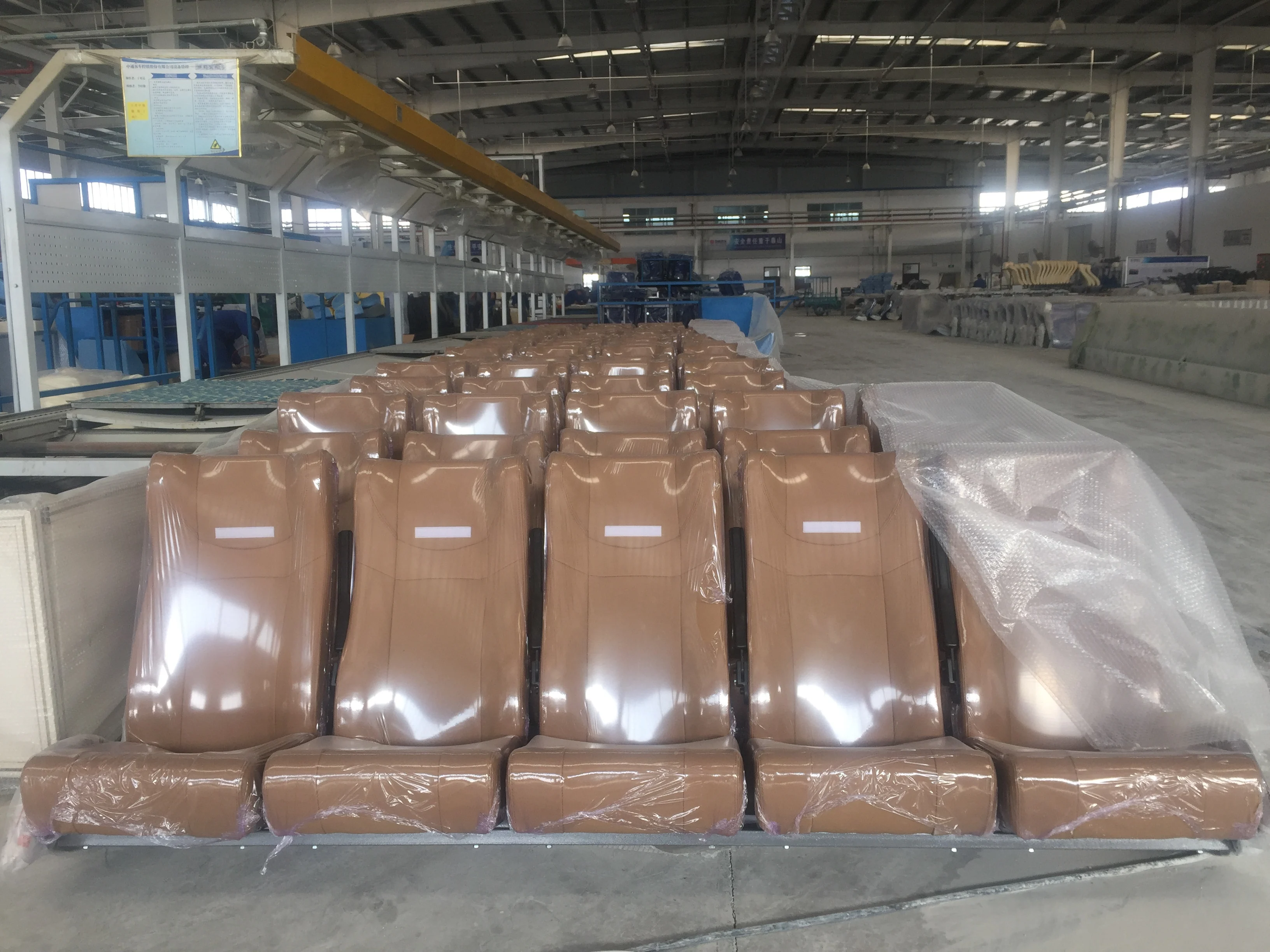 Luxury Grammer Style Bus Seat With Fabric Or Pvc Cover - Buy Bus Seat ...