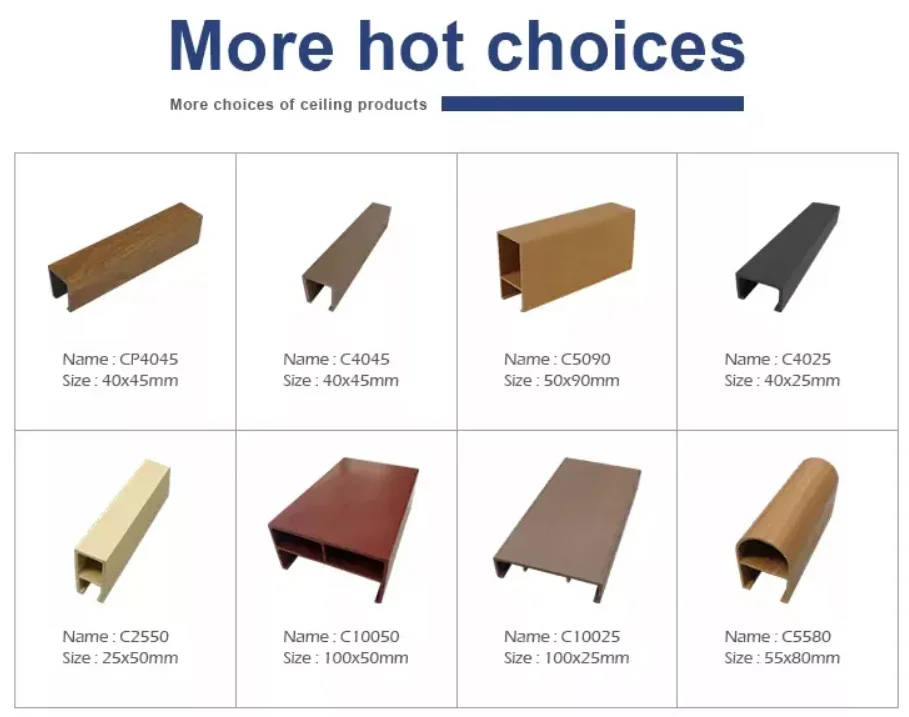 Eco-wood Plastic Composite Ceiling Panels - Durable & Stylish