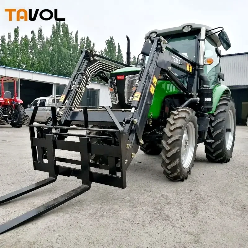 4WD Good Quality Rops Cabin Agricultural Farm Tractor Shuttle Gear ...