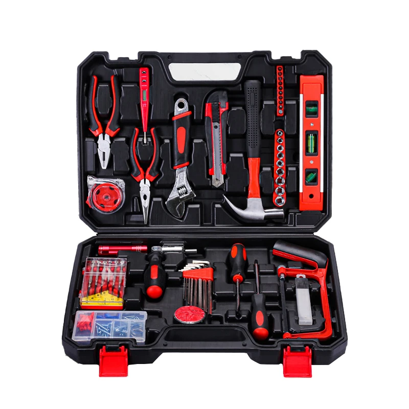 Home Hardware Hand Tool Combination Toolbox Auto Repair Toolkit ...